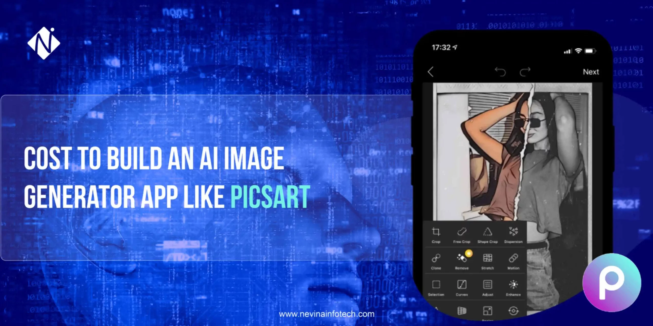 How Much Does it Cost to Build an AI Image Generator App Like Picsart?