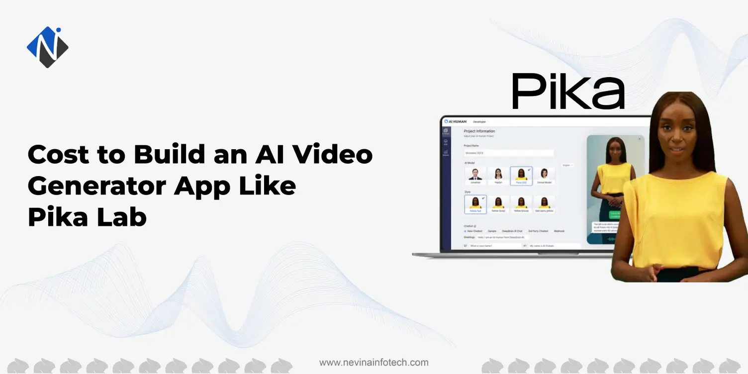 Cost to Build an AI Video Generator App Like Pika Lab